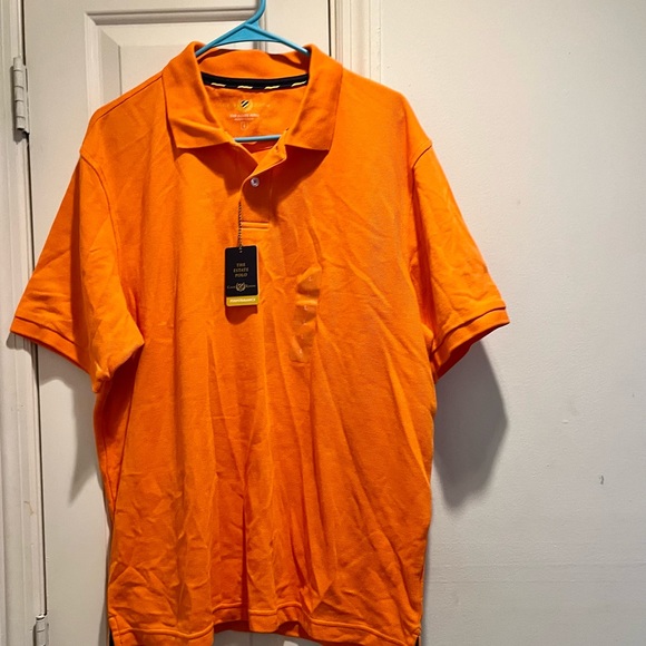 Club Room | Shirts | Nwt Club Room The Estate Polo Top Orange Color ...